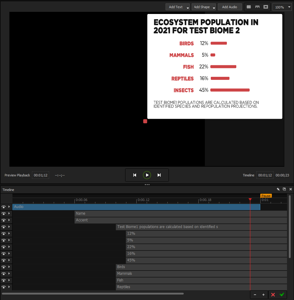 Add audio to a graphic – Help Center