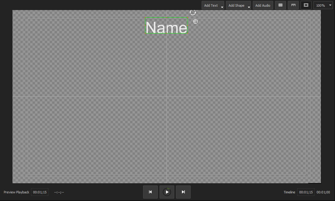 Create rolling credits – Help Center