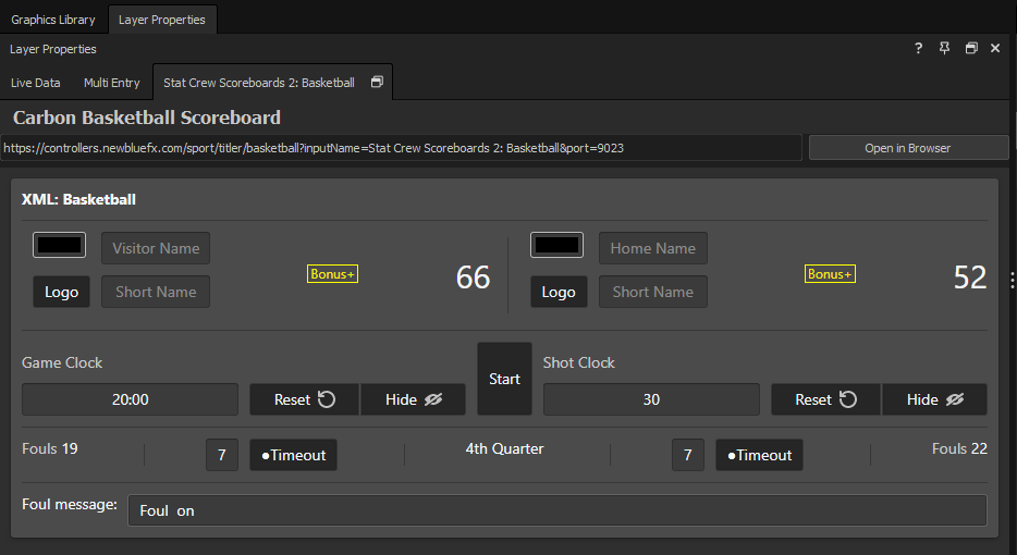 Connect Stat Crew Scoreboard 2 data to a graphic layer – Help Center