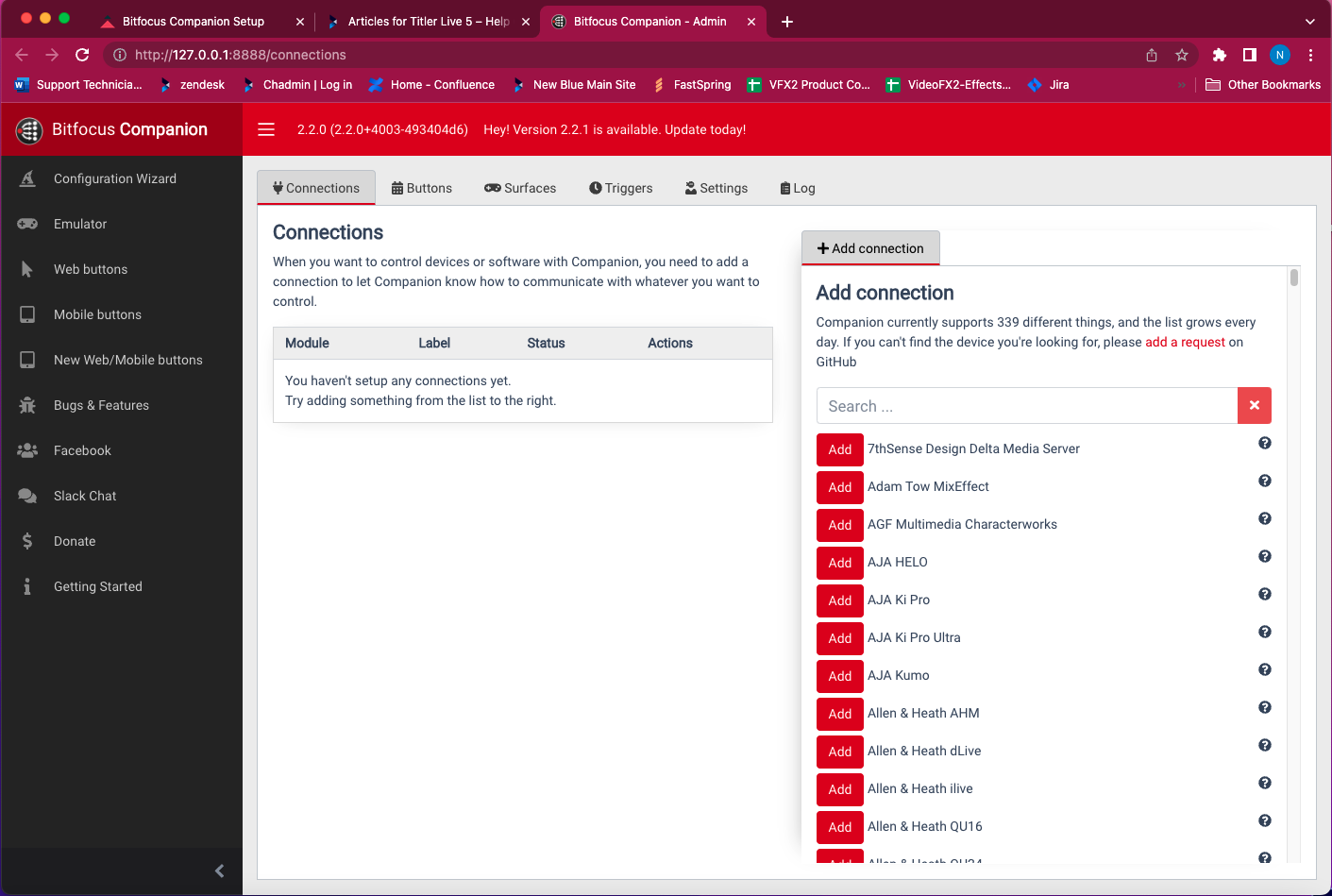 Bitfocus Companion Setup – Help Center