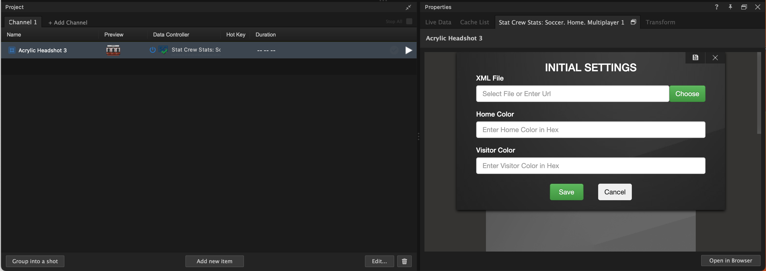 Connect Stat Crew statistical data to a graphic layer – Help Center