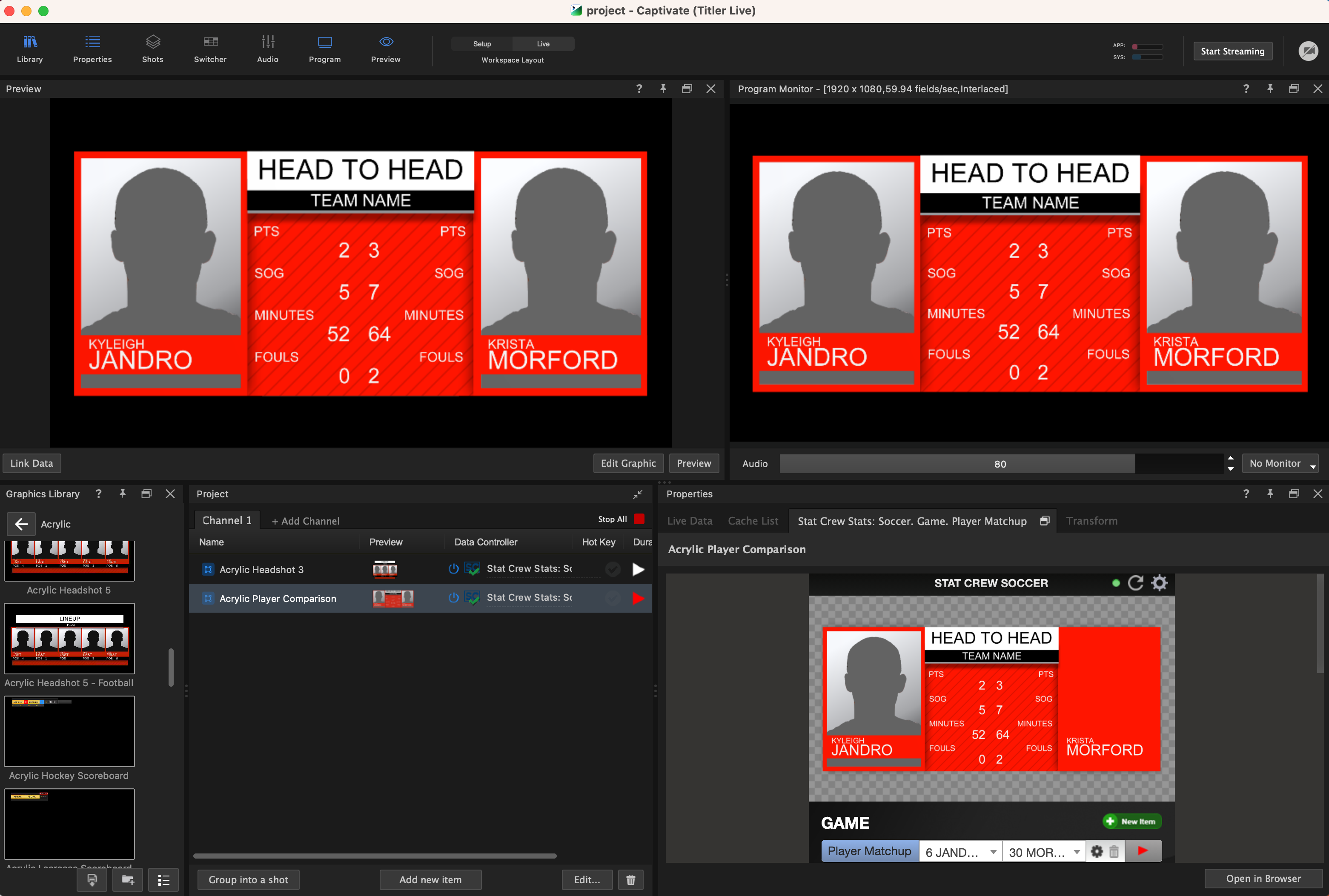 Connect Stat Crew statistical data to a graphic layer – Help Center