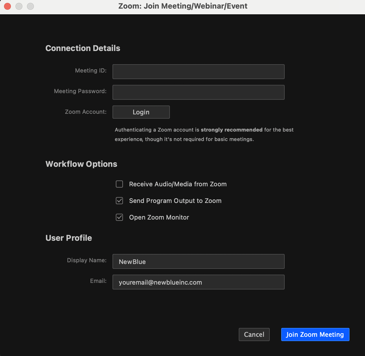 Zoom Integration Setup – Help Center