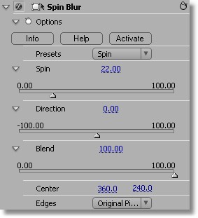 Spin Blur – Help Center